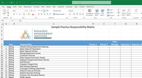 Responsibility Matrix