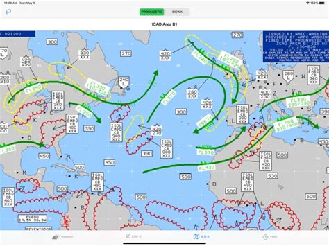 High Level Significant Weather Chart