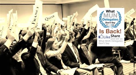 What Mun Delegates Dont Say