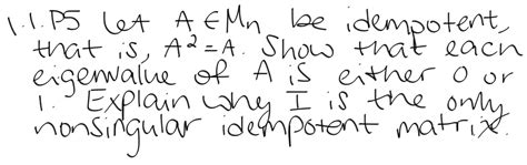 Solved Matrix Theory Question Any Help Is Appreciated For Chegg