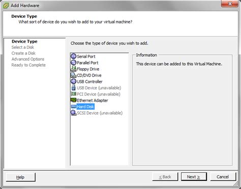Add Storage To The Vmware Virtual Machine