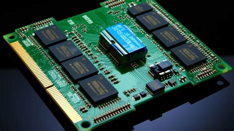 Macro Shot Of Ram Acronym On A Microchip Symbolizing Random Access Memory Concept Premium Ai