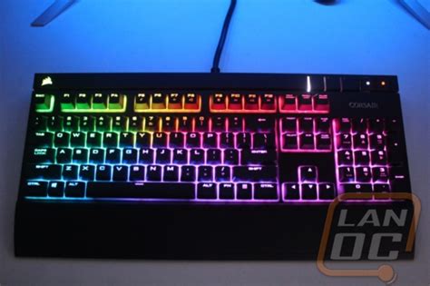 Corsair Strafe RGB Cherry MX Silent - LanOC Reviews
