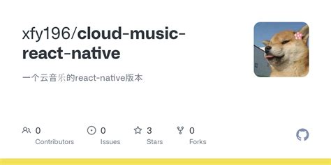 Github Xfy Cloud Music React Native React Native