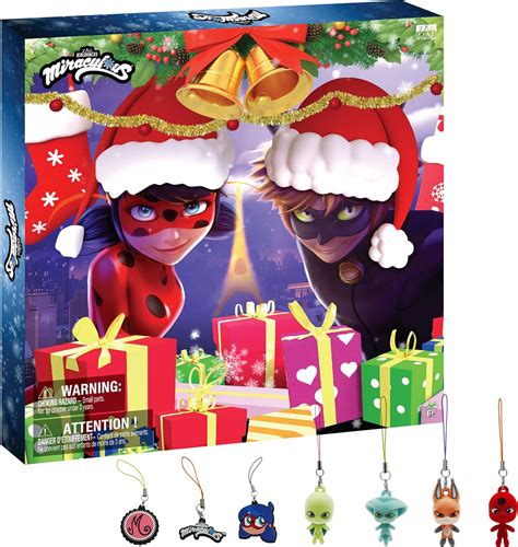 Miraculous Ladybug Advent Kwami Calendar With Miniature