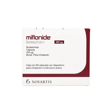Miflonide 400 Mcg 60 Capsulas Farmacias Klyns