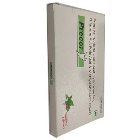 Vanshita Lifecare Precor Tablet Pregabalin At Rs 119box In Patna Id