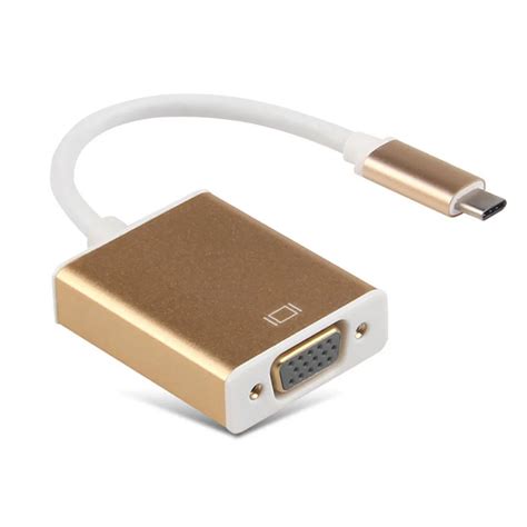 Usb Type C To Vga Adapter Apple Type C To Vga Hd Line Typec Convert In Cctv Accessories From