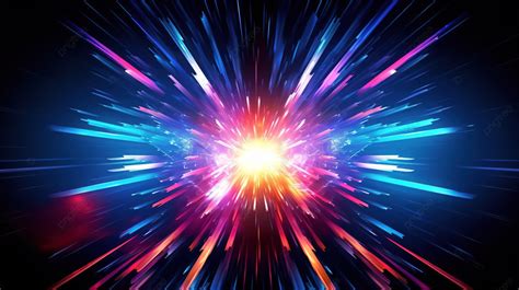 추상 기술 폭발적인 조명 라인과 3d의 동적 조명 모션 효과 속도 배경 마법의 효과 배경 일러스트 및 사진 무료 다운로드 Pngtree