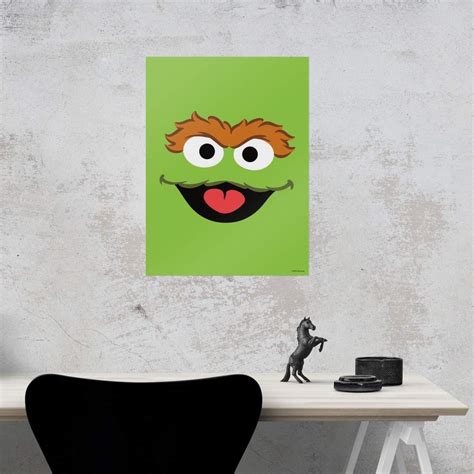 Oscar The Grouch Angry Face