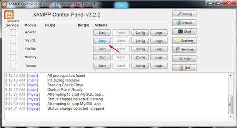 Cara Masuk Ke Mysql Melalui Xamppcmd Tutorial Spj