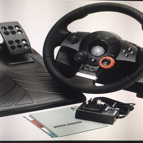 Logitech Driving Force Gt Steering Wheel Toys Games Video Gaming Gaming Accessories On