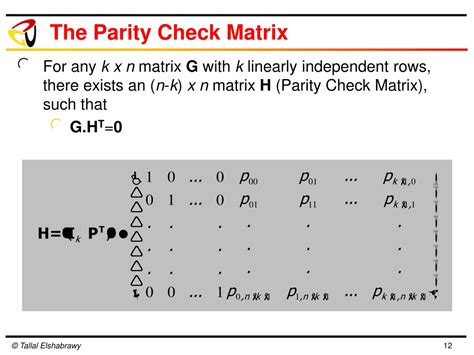 Ppt Linear Block Codes In Digital Communication Systems Powerpoint