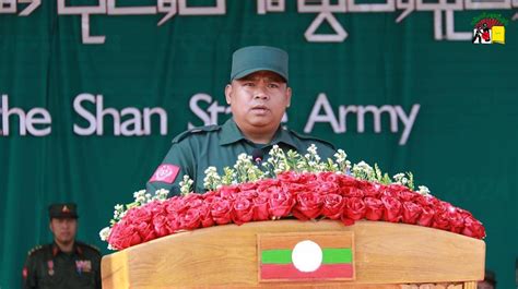 သျှမ်းပြည်တပ်မတော် Ssa နှစ် ၆၀ ပြည့်အခမ်းအနား Aa ဒုစစ်ဦးစီးချုပ် တက်ရောက်ခဲ့ သျှမ်းသံတော်ဆင့်