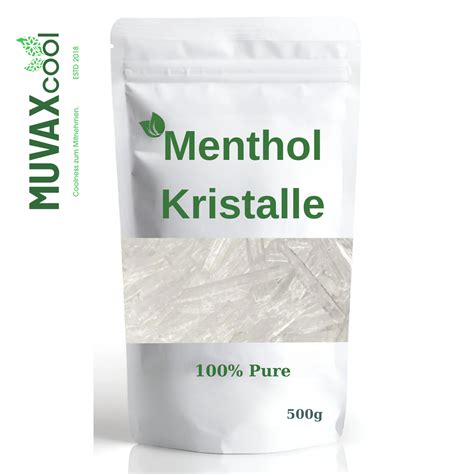 Mentholkristalle 500g Reines Minz Menthol Für Sauna And Wellness Muvaxcool De