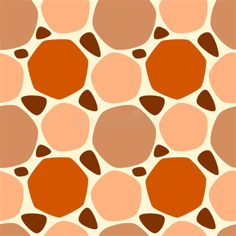 Abstract Geometric Tree Seamless Pattern Background Illustration Stock Vector Illustration Of