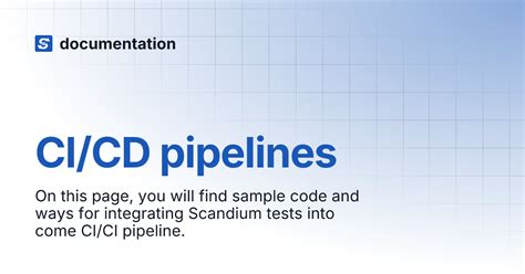 Cicd Pipelines Documentation