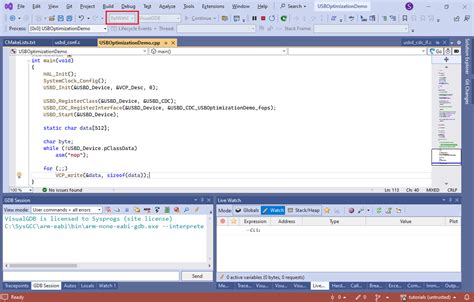 Optimizing STM32 USB High Speed Performance With Tracing VisualGDB Tutorials