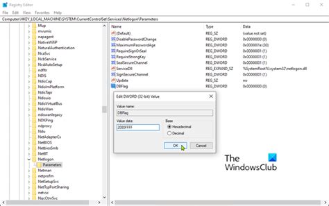 如何在 Windows 10 上启用 Netlogon 服务的调试日志记录