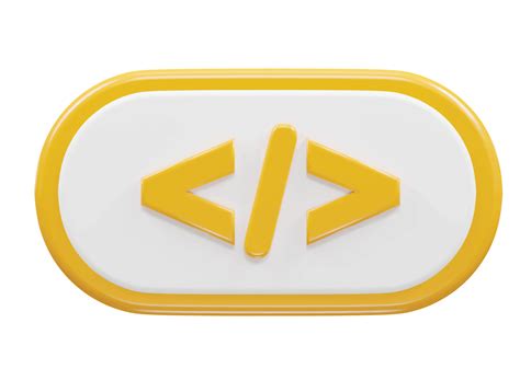 Html Icon 3d Render Vector Illustration 20198048 Vector Art At Vecteezy