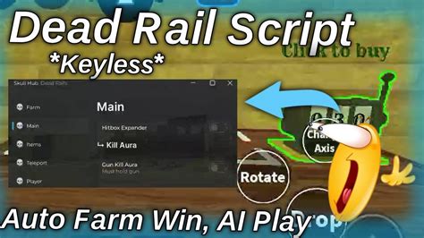 Op Roblox Dead Rails Script Keyless Auto Farm Bonds Ai Play Auto Win Youtube