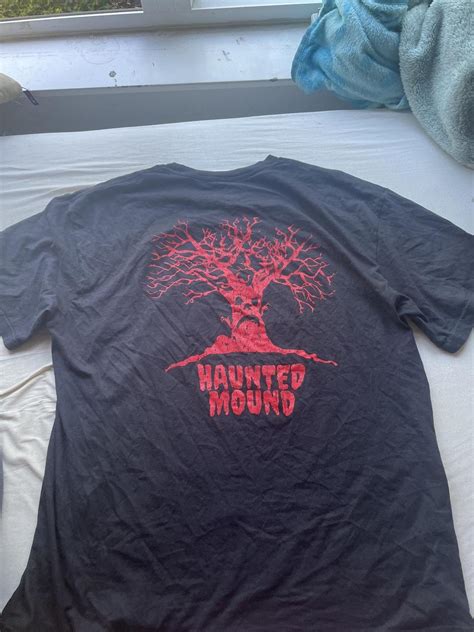 Extra Large Black Haunted Mound Hackle Merch Depop