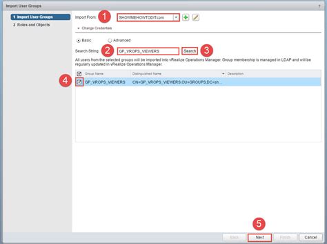 Vrealize Operations Manager Active Directory Authentication
