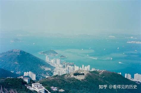 老照片 1991年的香港 到处是高楼大厦 知乎