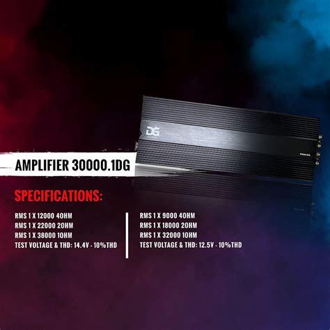 Dg Audio 30000 Watt Amplifier Dg Audio
