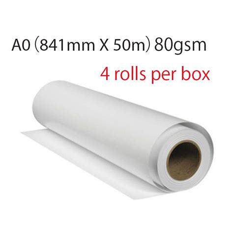 A Mm X M Plotting Roll Paper Rolls Per Box Shopee Malaysia