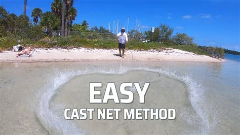 How To Throw A Cast Net Step By Step Captain Mike Reelreports Youtube