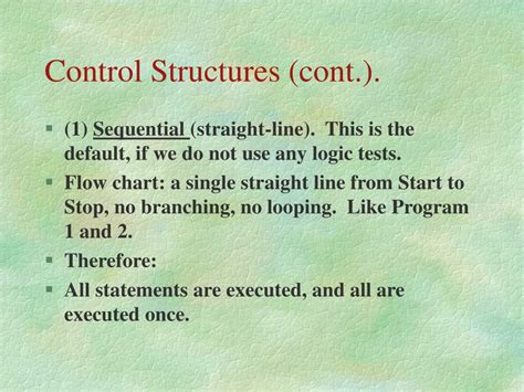Ppt Control Structures Arithmetic And Errors Powerpoint