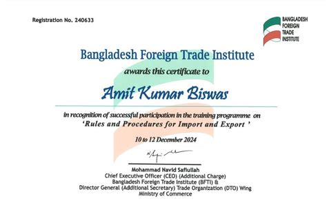 I Recently Completed A 3 Day Extensive Training Program On Rules And