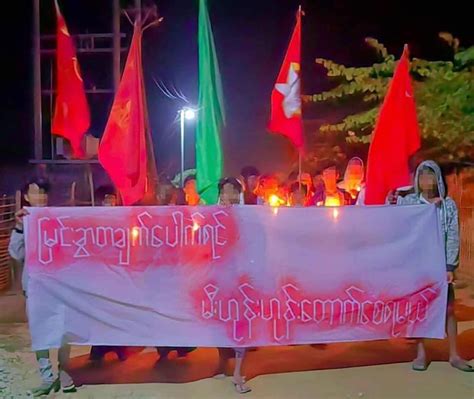 Khit Thit Media On Twitter မြိုင်မြို့နယ် သပိတ် စစ်ကြောင်း စစ်အာဏာရှင