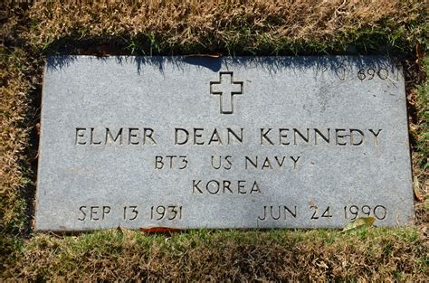 Elmer Dean Kennedy 1931 1990 Find A Grave Memorial