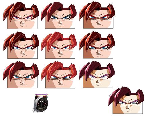 Gogeta Ssj4 Face Fixed 2 By Hollowkingking On Deviantart