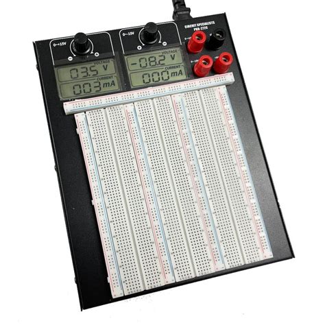 Powered 15v Solderless Breadboard Kit With Lcd Displays Electrical Troubleshooting Power