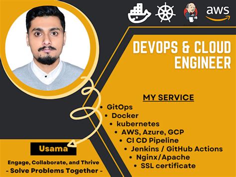 devops engineer kubernetes terraform docker jenkins cloud aws azure gcp by usama23427 fiverr