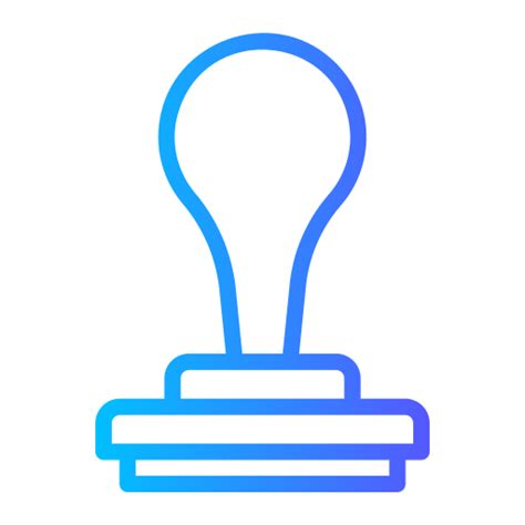 Stamp Generic Gradient Icon Stamp Generic Gradient Icon