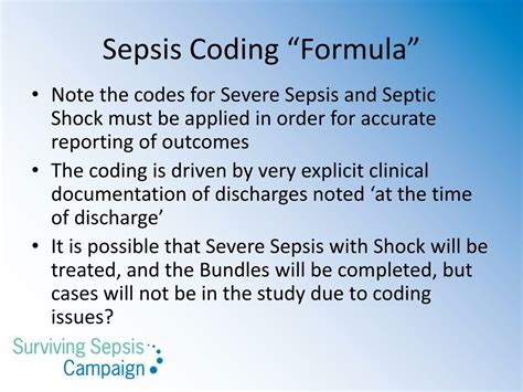 Ppt Sepsis Impact Of Coding Upon Metrics Powerpoint Presentation