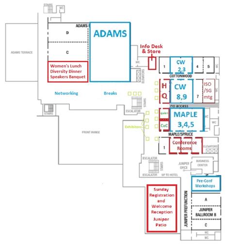 Cppcon 2023 Onsite Map Cppcon