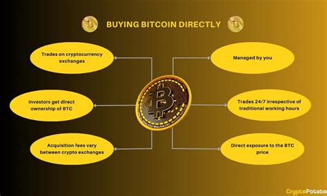 比特币 Etf 与直接购买 Btc：哪个更好？ 柏拉图数据智能