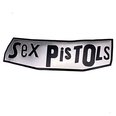 Sex Pistols Logo Metal Sticker 449584 Rockabilia Merch Store