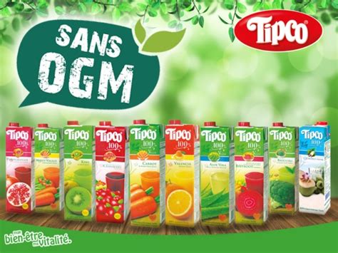 Tipco Pure Vegetable And Fruit Juices GMO Free Edendale