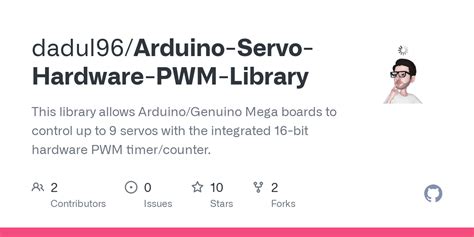 Github Dadul Arduino Servo Hardware Pwm Library This Library Allows Arduino Genuino Mega
