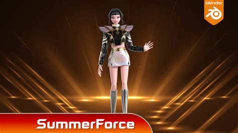 Zoey Golden Costume Kpop Demon Hunters 3d Model By Summerforce