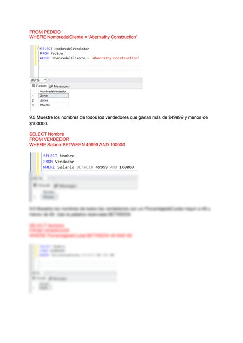 SOLUTION Principios De Base De Datos Ejercicios Sql Studypool