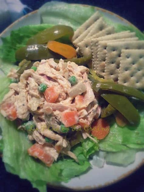 Ensalada De Pollo~mexican Chicken Salad La Piña En La Cocina