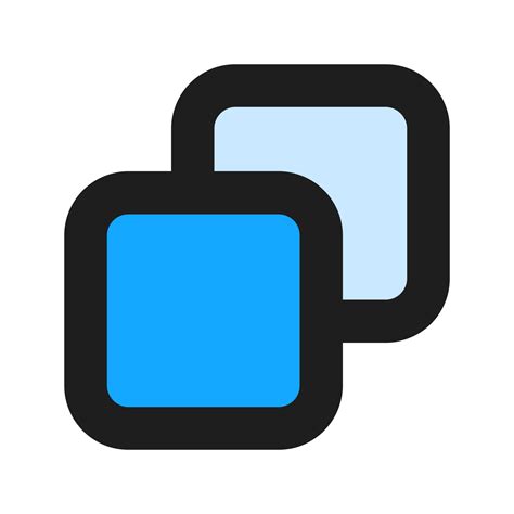 Duplicate Flat Color Outline Icon 10332091 Png