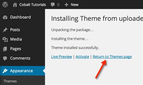 How To Install The Genesis Framework And Dynamik Website Builder Cobalt Apps Docs